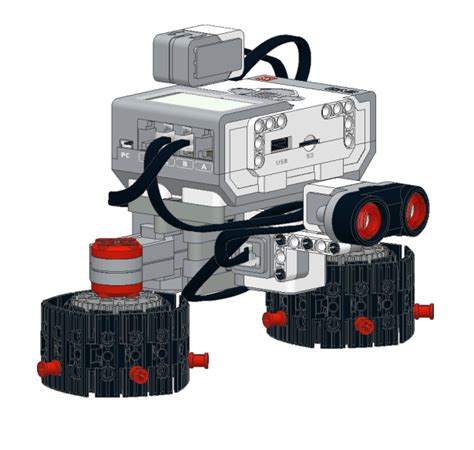 Робот уборщик Lego EV3 Инструкция - студия дворик
