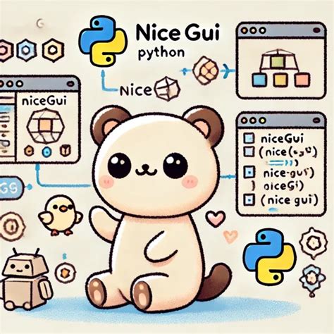 Nicegui：pythonで簡単にwebベースのユーザーインターフェースを作成するためのライブラリ よくわかるpythonとエクセルvba入門