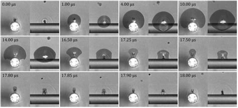 A Bubble Oscillation Sequence Captured At 𝛾010 Shortened To Show The