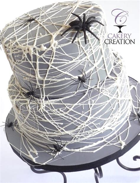 Spider Web Cake Decorated Cake By Cakery Creation Liz CakesDecor Spider Web Cake Decorated Cake By Cakery Creation Liz CakesDecor