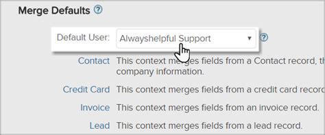 Merge Field Defaults Explained Max Classic