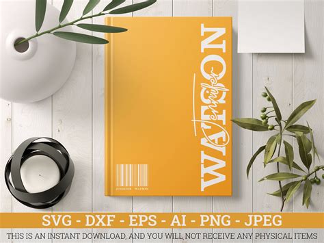 Customized Notebook Svg Journal Png Notebook Cover Planner Svg
