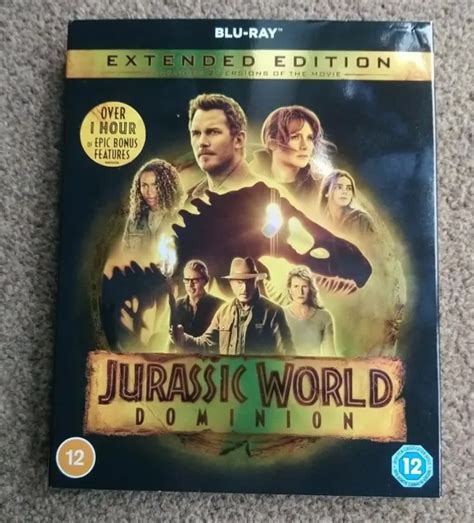 Jurassic World Dominion Blu Ray 2022 With Slipcase £799 Picclick Uk