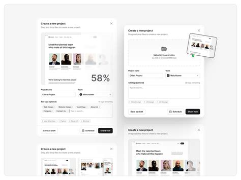 Create New Project — Untitled Ui By Jordan Hughes® On Dribbble