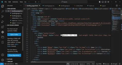 Jyoshna Kanampalli On Linkedin Webdevelopment Internship Html Css Javascript Techenthusiast