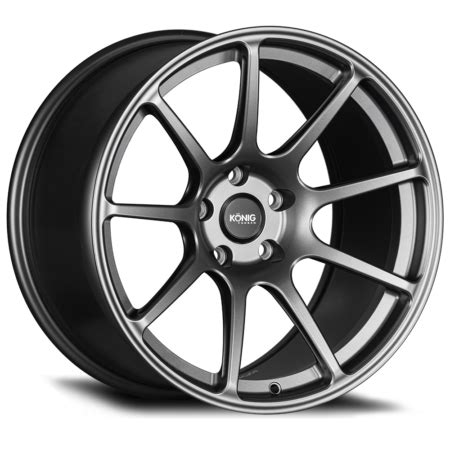 Konig Forged F5r 18x95 A 5x1143 Et25 Ash Silver Knurled Bead