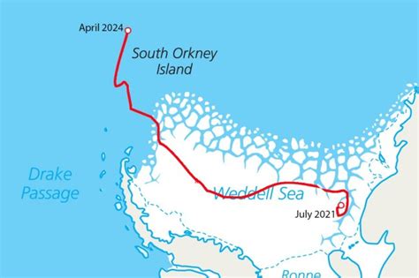 Why Is An Iceberg Bigger Than London Just Spinning In Place In The Ocean Tech News Metro News