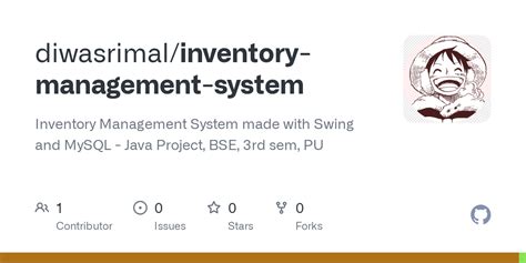 GitHub Diwasrimal Inventory Management System Inventory Management System Made With Swing And