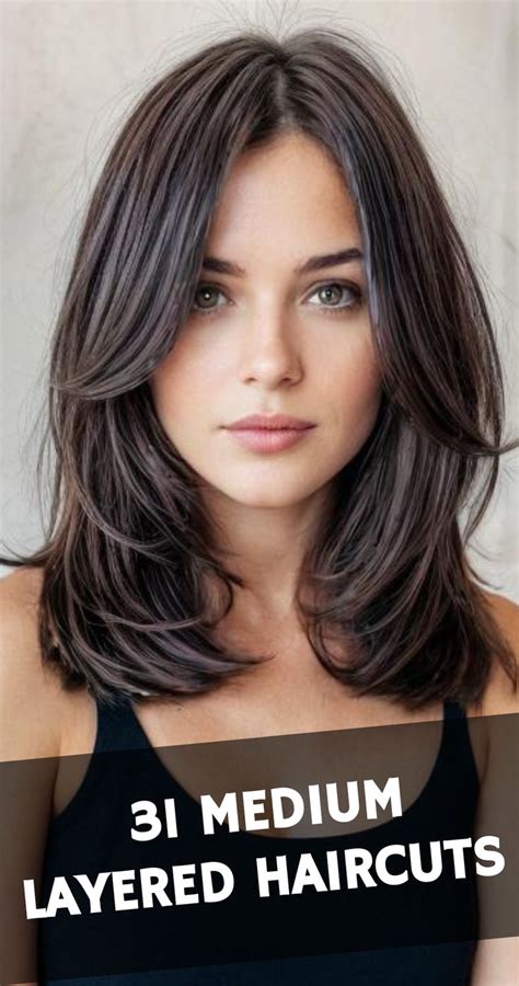 Effortlessly Stylish The Appeal Of Medium Layered Haircuts Shoulder