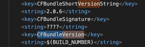 Ios Xcode 13 The Applications Infoplist Does Not Contain A Valid Cfbundleversion Stack