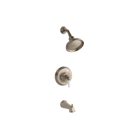 Kohler 1 Handle Rite Temp Bath And Shower Valve Trim Kit In Vibrant