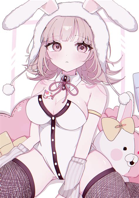 Nanami Chiaki And Monomi Danganronpa And 2 More Drawn By Ringoameno