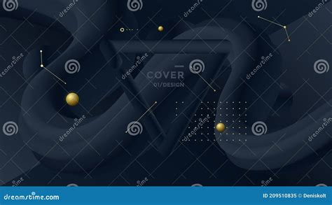 Neumorphism Poster With Gradient Light Wave Cartoon Vector