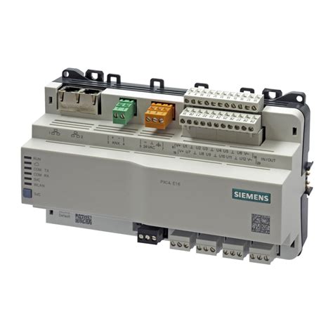 Siemens Desigo Pxc4e16 Manual Pdf Download Manualslib