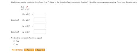 Solved Find The Composite Functions Fog And Gof What Is