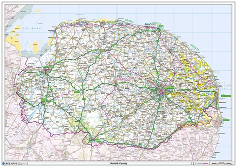 Norfolk County Map Xyz Maps