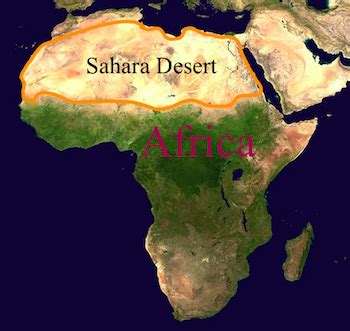 What Continent Is The Sahara Desert On