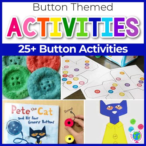 Hands On Button Activities Inspired By Pete The Cat