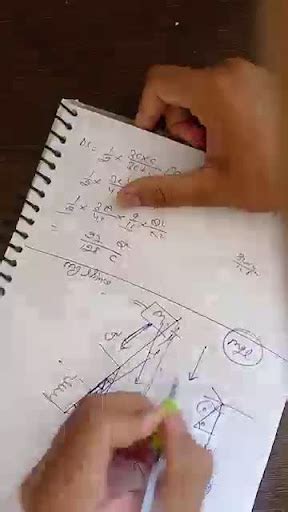 Example 37The Block Shown In Figure Is Released From Rest An Initially T