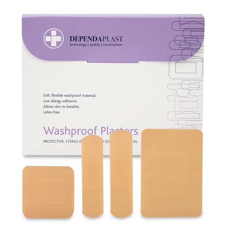Dependaplast Sterile Washproof Plasters Eureka Direct