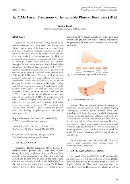 Foot Plantar Keratosis
