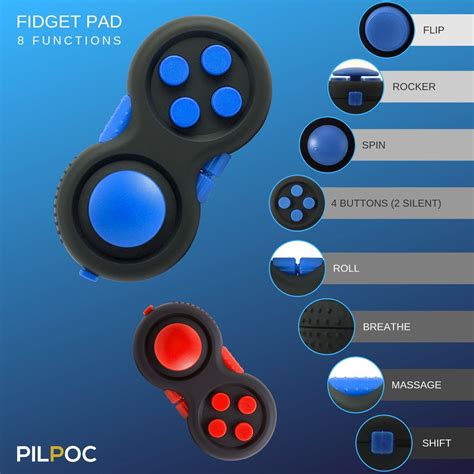 Fidget Controller Pad Pilpoc Fidget Controller Pad Pilpoc