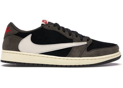 Jordan 1 Retro Low Og Sp Travis Scott Mocha Mens Cq4277 001 Us