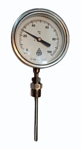 Mild Steel 70 °c Up To 600 °c Wika Bimetal Temperature Guage For Industrial Model Name