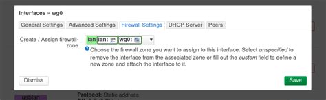 Wireguard Firewall Zones Installing And Using Openwrt Openwrt Forum