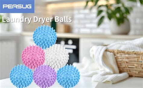 6 Pack Laundry Balls For Dryer Dryer Balls Laundry