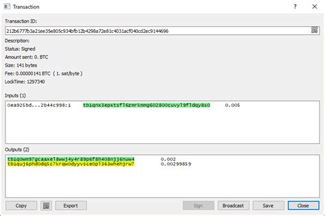 User Mistakenly Saves Transactions Locally Instead Of Broadcasting