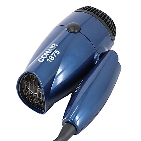 Conair 2 Speed Dual Voltage 1875 Watt Compact Folding Ionic Hair Dryer