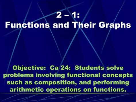 PPT Functions And Their Graphs PowerPoint Presentation Free Download ID