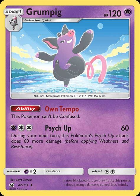 Grumpig Sm4 42 Pokemoncard