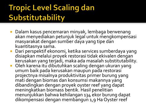 Ppt Perhitungan Nilai Kompensasi Metode Resource Equivalency Analysis Rea Powerpoint