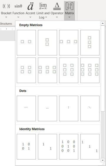 How To Type Augmented Matrix In Word PickupBrain Be Smart
