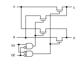 Switches Creating A Two Input Two Way Digital Switch Electrical Engineering Stack Exchange