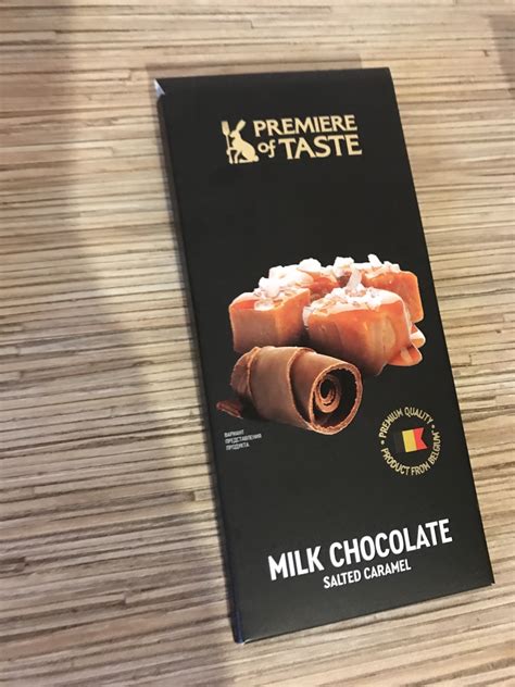 Молочный шоколад Premiere of Taste Salted Caramel | отзывы