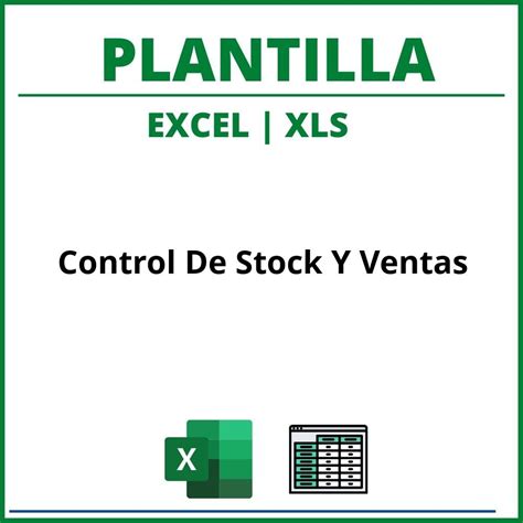 Plantilla Control De Stock Y Ventas Excel