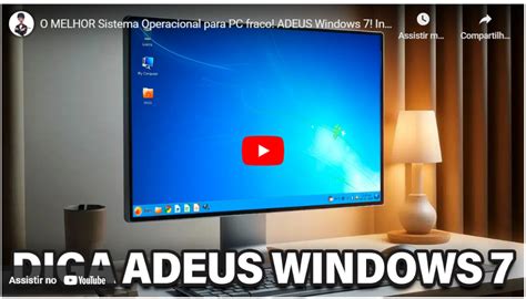 Kumander Linux 2 0 O Substituto Perfeito Para O Windows 7 Em Pcs Antigos Xerife Tech