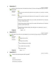 CSC Answer Key Docx Question Out Of Points To Finance The Government Of Canada The
