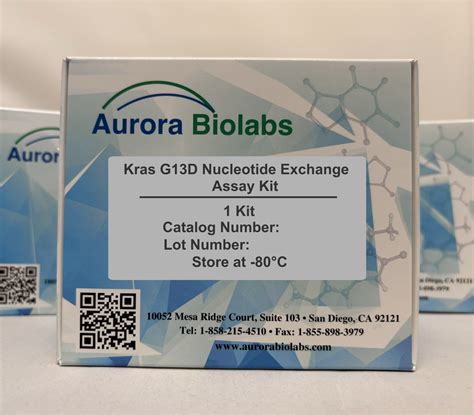 Kras G13d Craf Binding Assay Kit Aurora Biolabs