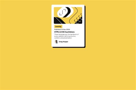 Frontend Mentor Blog Preview Card Main Using Flexbox Coding Challenge
