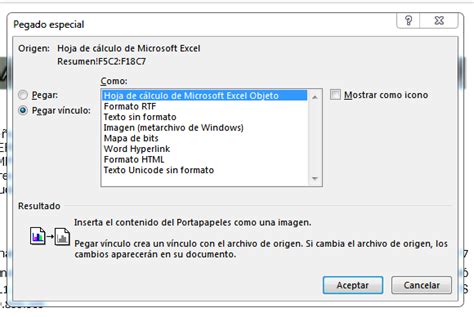 Como VINCULAR o PONER DATOS de una Celda o una Tabla de EXCEL a WORD Aprende y Enseña Excel