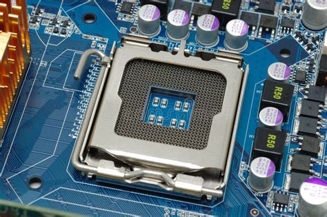 Cpu Socket Stock Image Image Of Data Socket Desktop 5218401