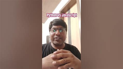 Python Vs Javascript Developer Pyhton Javascript Youtube