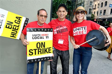 Breaking News Socal Hotel Workers On Strike Unite Here Local 11