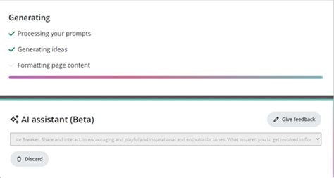 Ai Assistant Activity Generator Openlearning Ai Assistant