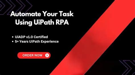 Automate Manual Tasks Using Uipath Rpa Web Desktop Automation By