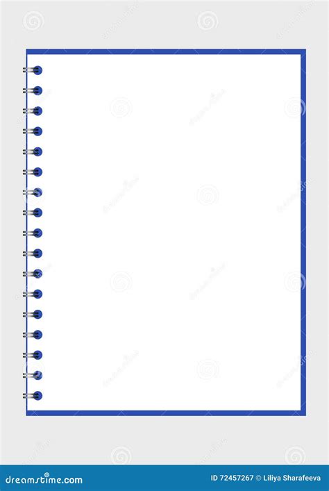 Notebook Stock Vector Illustration Of Leather Notepaper